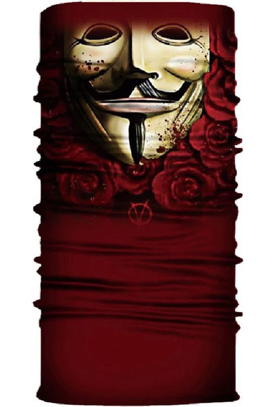 Knmaster Red Phantom Buff Boyun Bandana Boyunluk Maske- Motorcu Maskesi- Baf- Yüz Buff Knmaster Red Phantom Buff Boyun Bandana Boyunluk Maske- Motorcu Maskesi- Baf- Yüz Buff