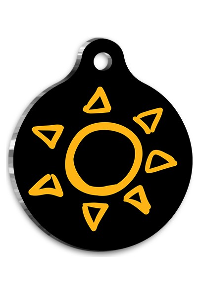Pet Tag Art PetTagArt Güneş Kedi Köpek Künyesi Pet Tag Art PetTagArt Güneş Kedi Köpek Künyesi