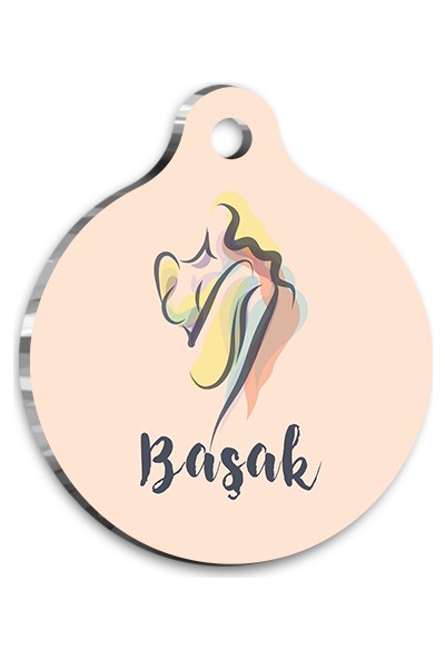 PetTagArt Başak Burcu Kedi Köpek Künyesi PetTagArt Başak Burcu Kedi Köpek Künyesi