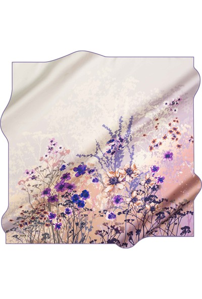 Aker 90X90 7756701 İpek Krep Saten