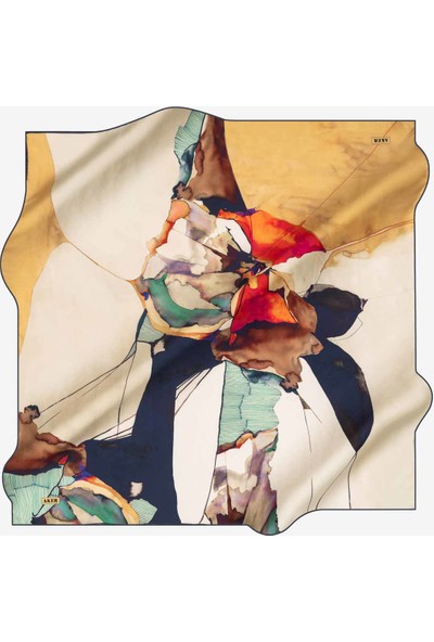 Aker 90X90 İpek Krep Saten