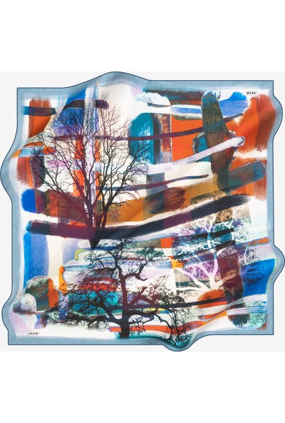 Aker 90X90 İpek Tivil