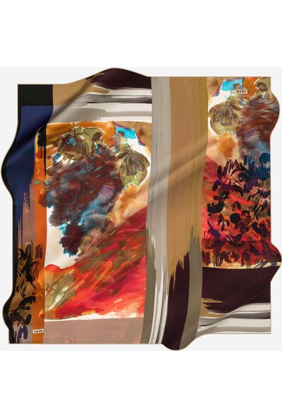 Aker 90X90 İpek Tivil