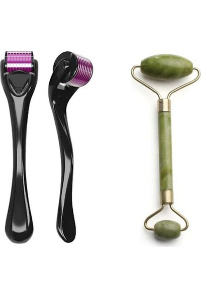 Dermaroller 1.00 mm ve Yeşim Taşı