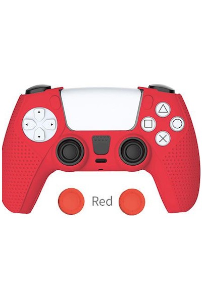 Dobe Ps5 Dualsense Silikon Kılıf + Analog Koruyucu Dobe Ps5 Dualsense Silikon Kılıf + Analog Koruyucu