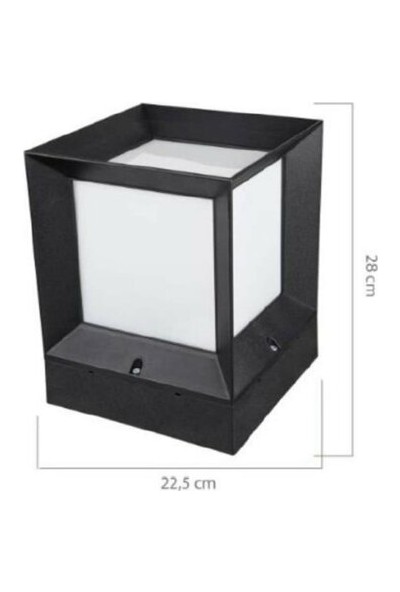 Çağatay Elektrik Küp Armatür Bahçe Aydınlatma Armatürü Çağatay Elektrik Küp Armatür Bahçe Aydınlatma Armatürü