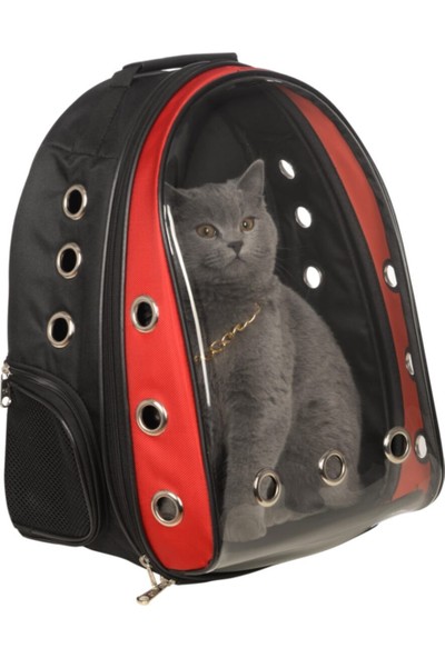 Es-Se Ticaret Kedi Köpek Taşıma Çantası Astronot Şeffaf Kırılmaz 42 x 22 x 33 cm Kırmızı Renk Es-Se Ticaret Kedi Köpek Taşıma Çantası Astronot Şeffaf Kırılmaz 42 x 22 x 33 cm Kırmızı Renk