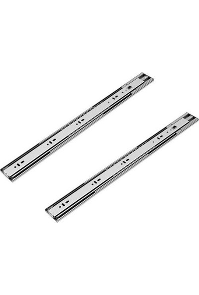 Samet 45X500 mm Teleskopik Mobilya Çekmece Rayı Samet 45X500 mm Teleskopik Mobilya Çekmece Rayı