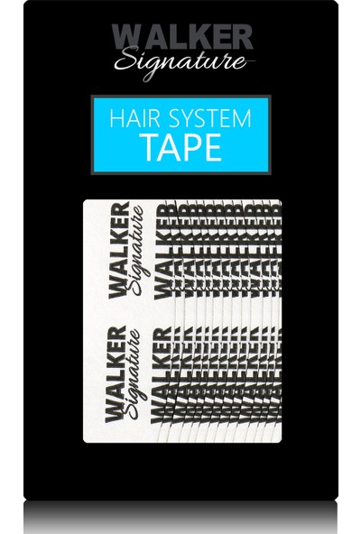 Walker Signature Tape Mini's Protez Saç Bandı Oval 3/4″ x 3″ (1,90 x 7,62 Cm) 72 Adet Walker Signature Tape Mini's Protez Saç Bandı Oval 3/4″ x 3″ (1,90 x 7,62 Cm) 72 Adet