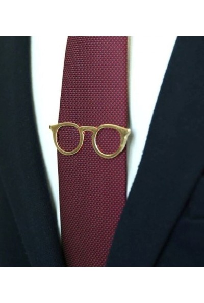 MenBox Style Gözlük Kravat Iğnesi MenBox Style Gözlük Kravat Iğnesi