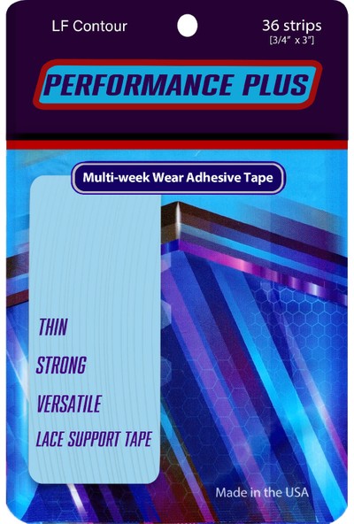 True Tape Performance Plus Protez Saç Bandı Oval (Lf - 2,0cm x 7.5cm) 36 Adet True Tape Performance Plus Protez Saç Bandı Oval (Lf - 2,0cm x 7.5cm) 36 Adet