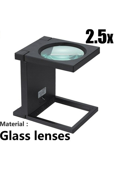 Yakpen Masa Üstü Işıklı Büyüteç Kuyumcu Büyüteci Katlanabilir