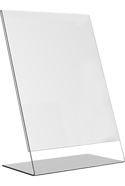 Etias Reklam A7 L Tipi Dikey Masaüstü Şeffaf Pleksi Föylük Broşürlük Etias Reklam A7 L Tipi Dikey Masaüstü Şeffaf Pleksi Föylük Broşürlük