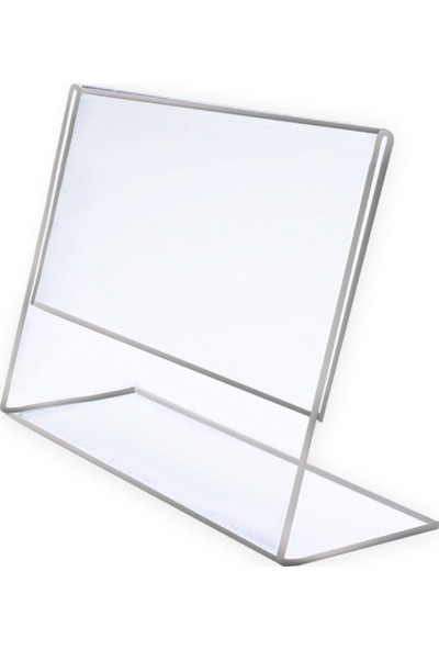 Etias Reklam A7 L Tipi Yatay Masaüstü Şeffaf Pleksi Föylük Broşürlük Etias Reklam A7 L Tipi Yatay Masaüstü Şeffaf Pleksi Föylük Broşürlük