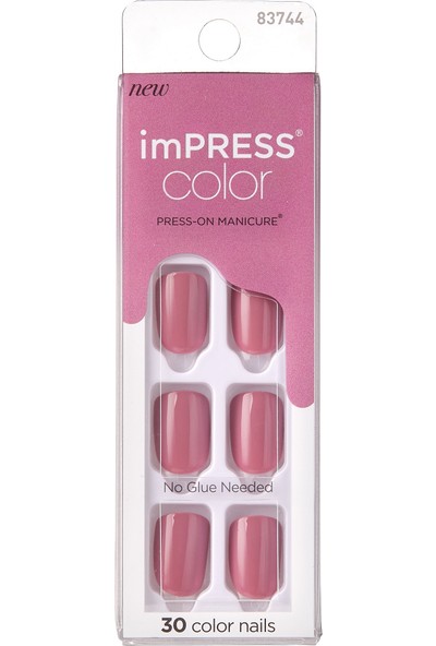 Impress Color Kendinden Yapışkanlı Takma Tırnak - Kısa- KIMC005 Impress Color Kendinden Yapışkanlı Takma Tırnak - Kısa- KIMC005
