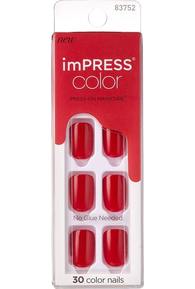 Impress Color Kendinden Yapışkanlı Takma Tırnak - Kısa- KIMC013 Impress Color Kendinden Yapışkanlı Takma Tırnak - Kısa- KIMC013