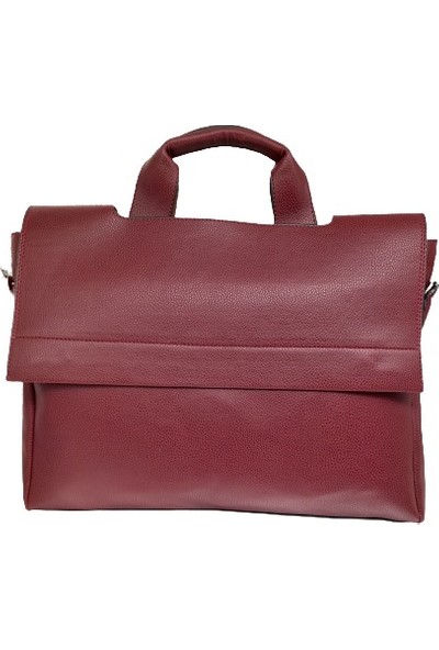 Egenin Sepeti Suni Deri Evrak Çantası Bordo EVER9001XBO Egenin Sepeti Suni Deri Evrak Çantası Bordo EVER9001XBO