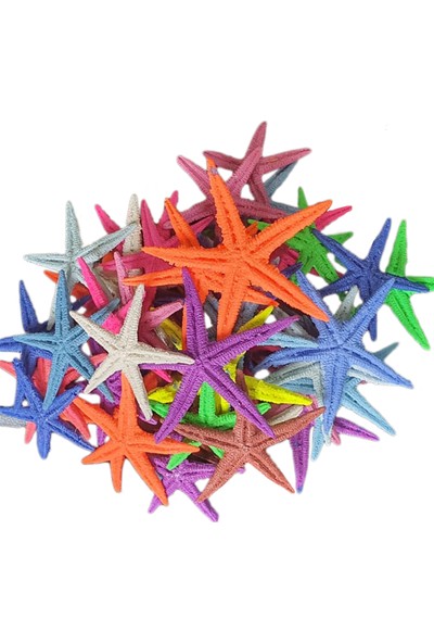 TT Tahtakale Toptancıları Polyester Deniz Yıldızı 6 cm - 9 cm (50 Adet) Karışık Renk TT Tahtakale Toptancıları Polyester Deniz Yıldızı 6 cm - 9 cm (50 Adet) Karışık Renk