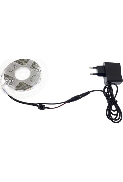 Aciko Tv Arkası Için 5 Metre Beyaz 3 Çipli Şerit LED Anahtarlı Set Aciko Tv Arkası Için 5 Metre Beyaz 3 Çipli Şerit LED Anahtarlı Set