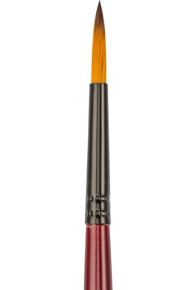 123 Serisi Sentetik Kıl Yuvarlak Fırça No: 6