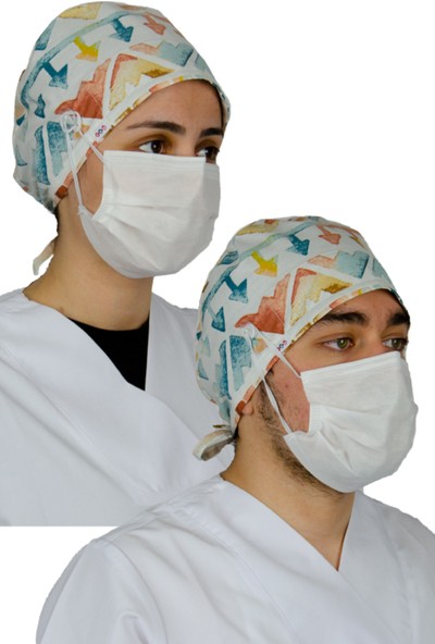 FRM Doktor Hemşire Aşçı Bonesi , Genel Kullanım Çalışma Bonesi %100 Pamuk , Maske için Düğme ve Terbantlı , B MODEL CIZGI FRM Doktor Hemşire Aşçı Bonesi , Genel Kullanım Çalışma Bonesi %100 Pamuk , Maske için Düğme ve Terbantlı , B MODEL CIZGI