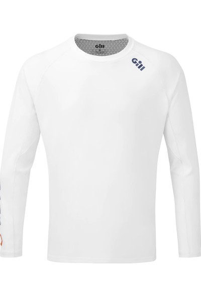 Gill Gıll Race Long Sleeve Tee Men's Beyaz Erkek Lycra - Uv Koruma GIL.RS37 Gill Gıll Race Long Sleeve Tee Men's Beyaz Erkek Lycra - Uv Koruma GIL.RS37