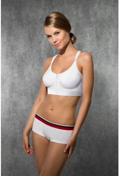 Doreanse Modal Önden Fermuarlı Sporcu Sütyeni Doreanse Modal Önden Fermuarlı Sporcu Sütyeni