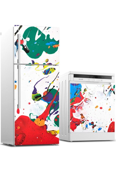 Jasmin2020 Buzdolabı ve Bulaşık Makinası Sticker Kaplama Etiketi Boyama Jasmin2020 Buzdolabı ve Bulaşık Makinası Sticker Kaplama Etiketi Boyama