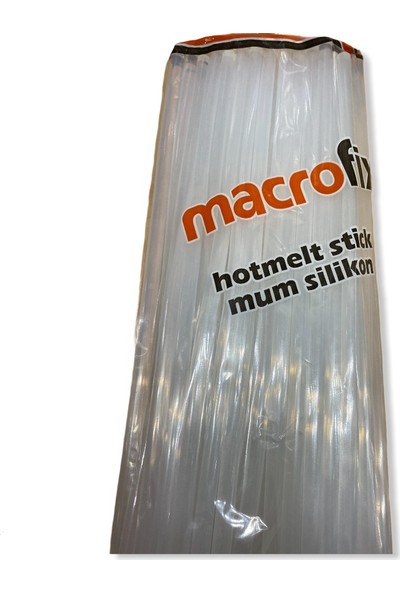 Macrofix Ince Çubuk Mum Silikon 1 kg - 80 Adet Macrofix Ince Çubuk Mum Silikon 1 kg - 80 Adet