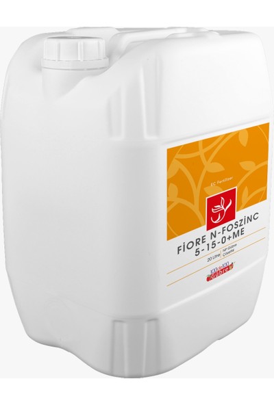 100De100Gübre Sıvı Azot Fosfor Gübre Çözeltisi (Fiore N-Foszinc) 20 Lt 100De100Gübre Sıvı Azot Fosfor Gübre Çözeltisi (Fiore N-Foszinc) 20 Lt