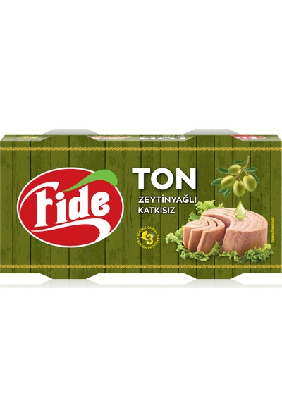Fide Zeytinyağlı Ton Balığı 48 X 160 gr Fide Zeytinyağlı Ton Balığı 48 X 160 gr