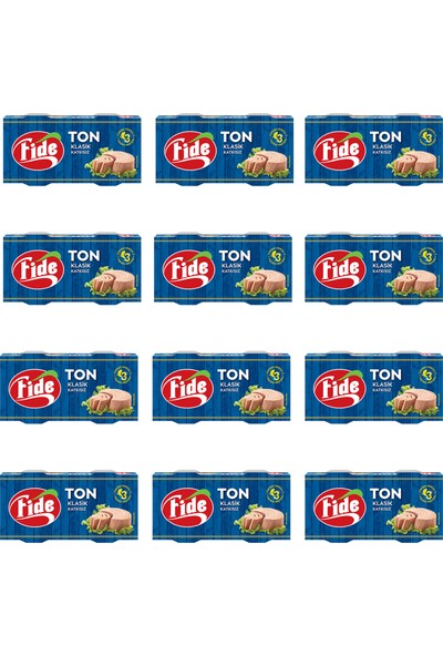 Fide Klasik Ton Balığı 24 X 160 gr