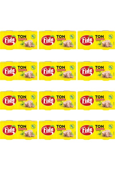 Fide Ekonomik Ton Balığı 24 X 160 gr