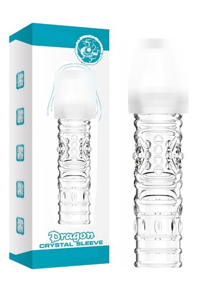 Baile Kaliteli Şeffaf Silikon Penis Kılıfı Uzatmalı Prezervatif Dildo