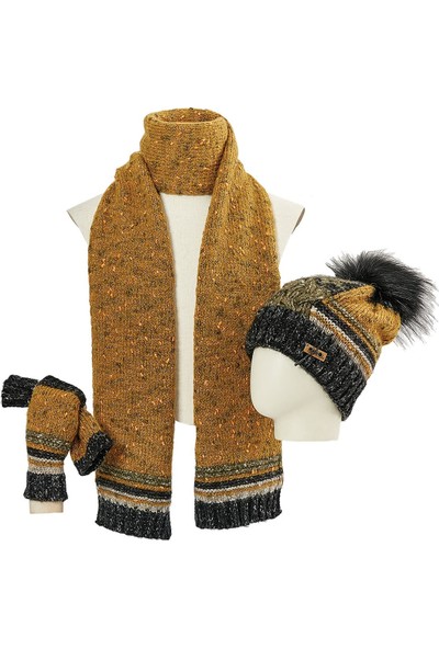 Fonem Kadın Pamuklu Claudia Üçlü Set Fo 3077 Siyah