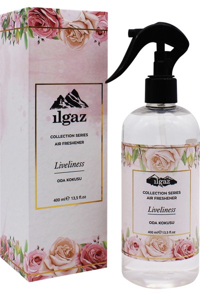 Ilgaz Collection Series Oda Sprey Air Freshener Liveliness 400 ml Oda Parfümü