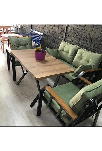 Tu Tienda 2+1+1+Masa Demonte Bahçe Balkon Mobilyası