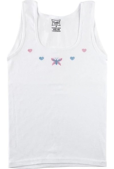 Tutku 6'lı Paket Işlemeli Geniş Askı Kız Çocuk Atlet Tutku 6'lı Paket Işlemeli Geniş Askı Kız Çocuk Atlet