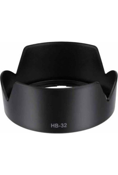 Nikon Mettzchrom Hb-32 Lens Hood Yaprak Parasoley Nikon 18-70MM 18-105MM 18-135MM 18-140MM Uyumlu HB32 Nikon Mettzchrom Hb-32 Lens Hood Yaprak Parasoley Nikon 18-70MM 18-105MM 18-135MM 18-140MM Uyumlu HB32