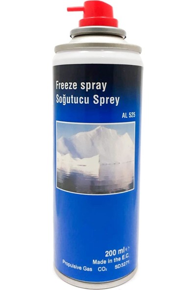 Tenon Soğutucu Sprey 200ML Tussle ZE-6434 Tenon Soğutucu Sprey 200ML Tussle ZE-6434