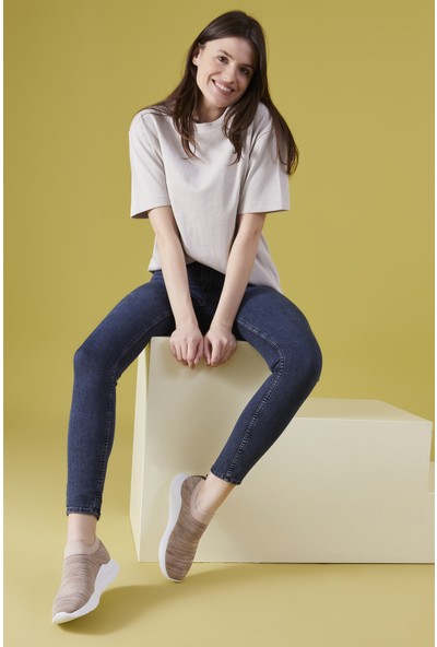 Ziya Kadın Ayakkabı 111415 Z381041 Vizon