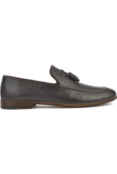 Ziya Erkek Deri Ayakkabı 111415 399024 Kahve
