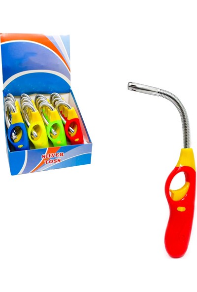 Tabanca Mutfak Çakmağı Gazlı 20 Adet Spiral TOSS-108W