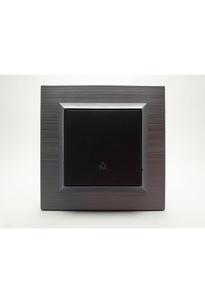 Ovivo Quantum Inox Light Anahtar Çerçeveli Ovivo Quantum Inox Light Anahtar Çerçeveli