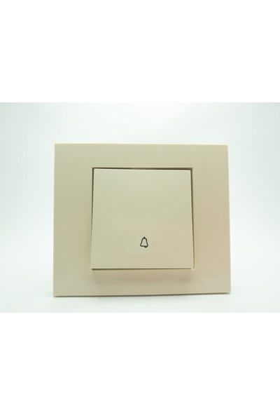 Ovivo Grano Krem Zil Anahtarı Çerçeveli