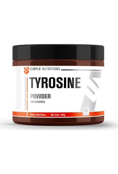 Simple Nutritions Tyrosine Unflavoured 100 gr 66 Servis