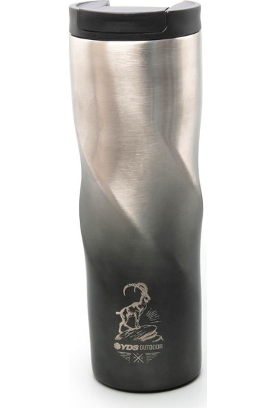 Yds Çelik Travel Termos 600ML -Goat Logo Yds Çelik Travel Termos 600ML -Goat Logo