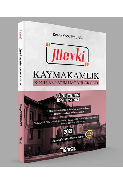 Mevki Kaymakamlık Türkiye'nin Idari Yapısı - Recep Özceylan Mevki Kaymakamlık Türkiye'nin Idari Yapısı - Recep Özceylan