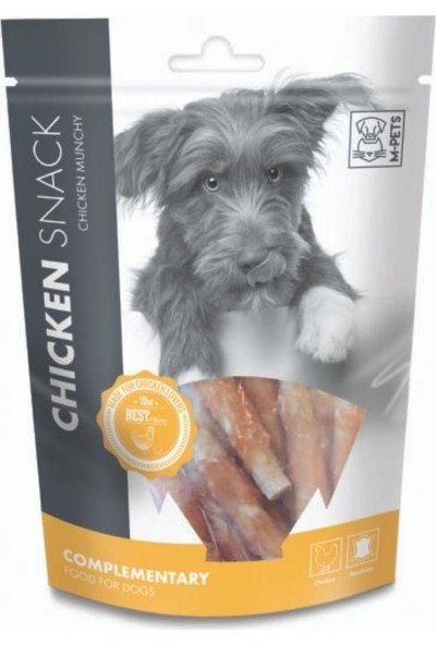 M-Pets Köpek Ödül Maması Tavuklu Munchy 80 gr M-Pets Köpek Ödül Maması Tavuklu Munchy 80 gr