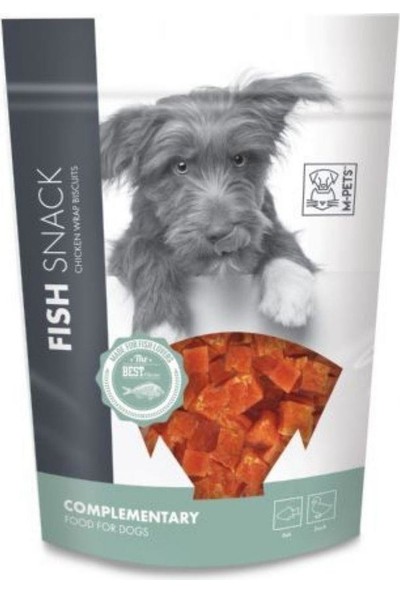 M-Pets Köpek Ödül Maması Somon Küpleri 80 gr